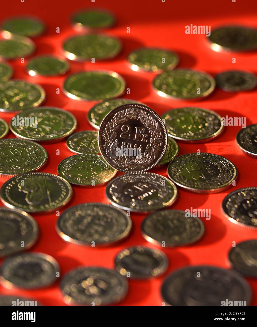 Switzerland coins hi-res stock photography and images - Alamy