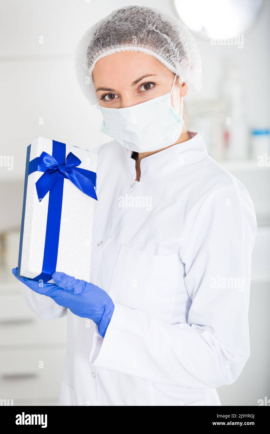 Finnish nurse at work Stock Photo - Alamy