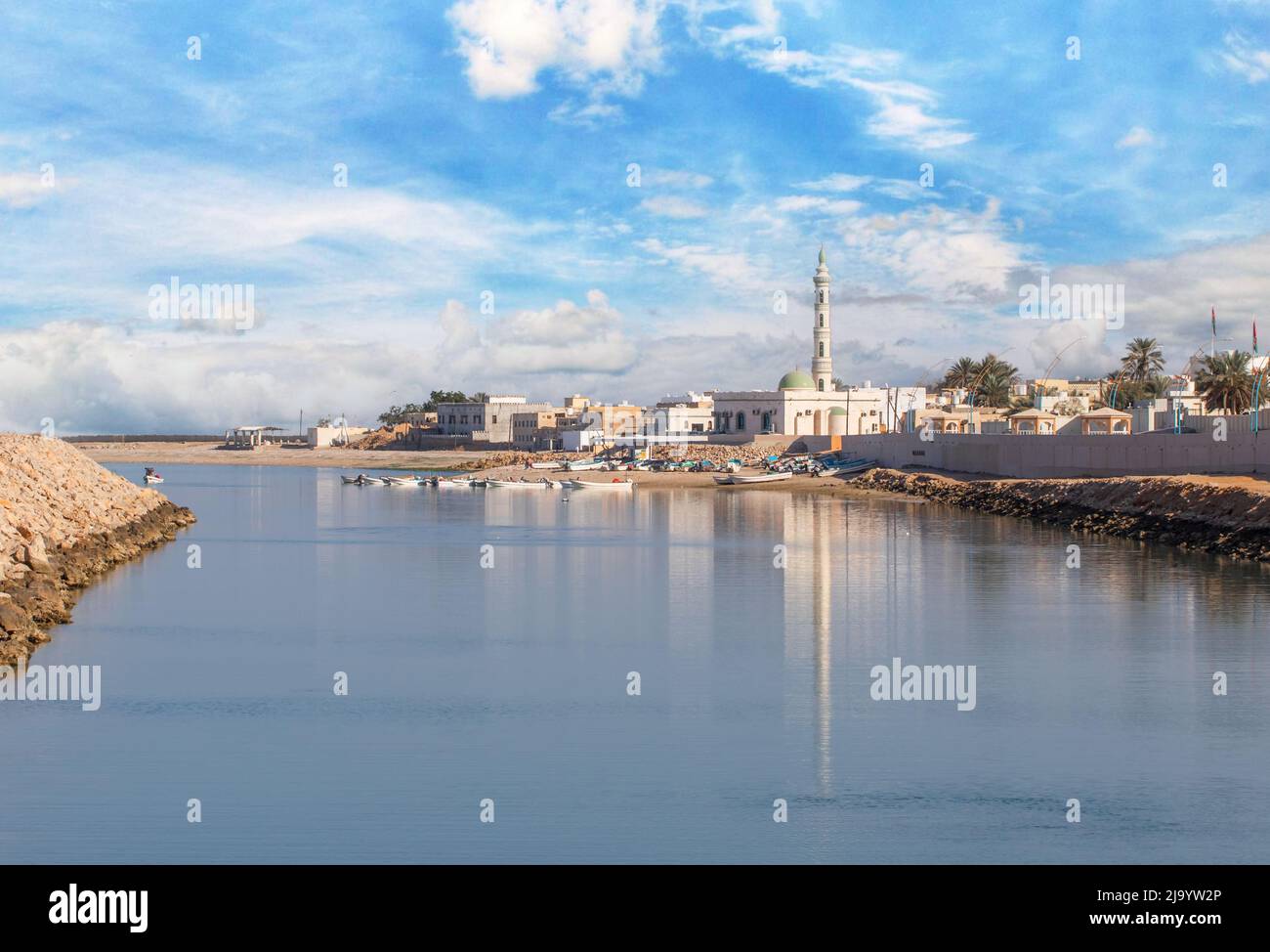 Surrounded by the green waters of the arabic sea, Oman displays dozens ...