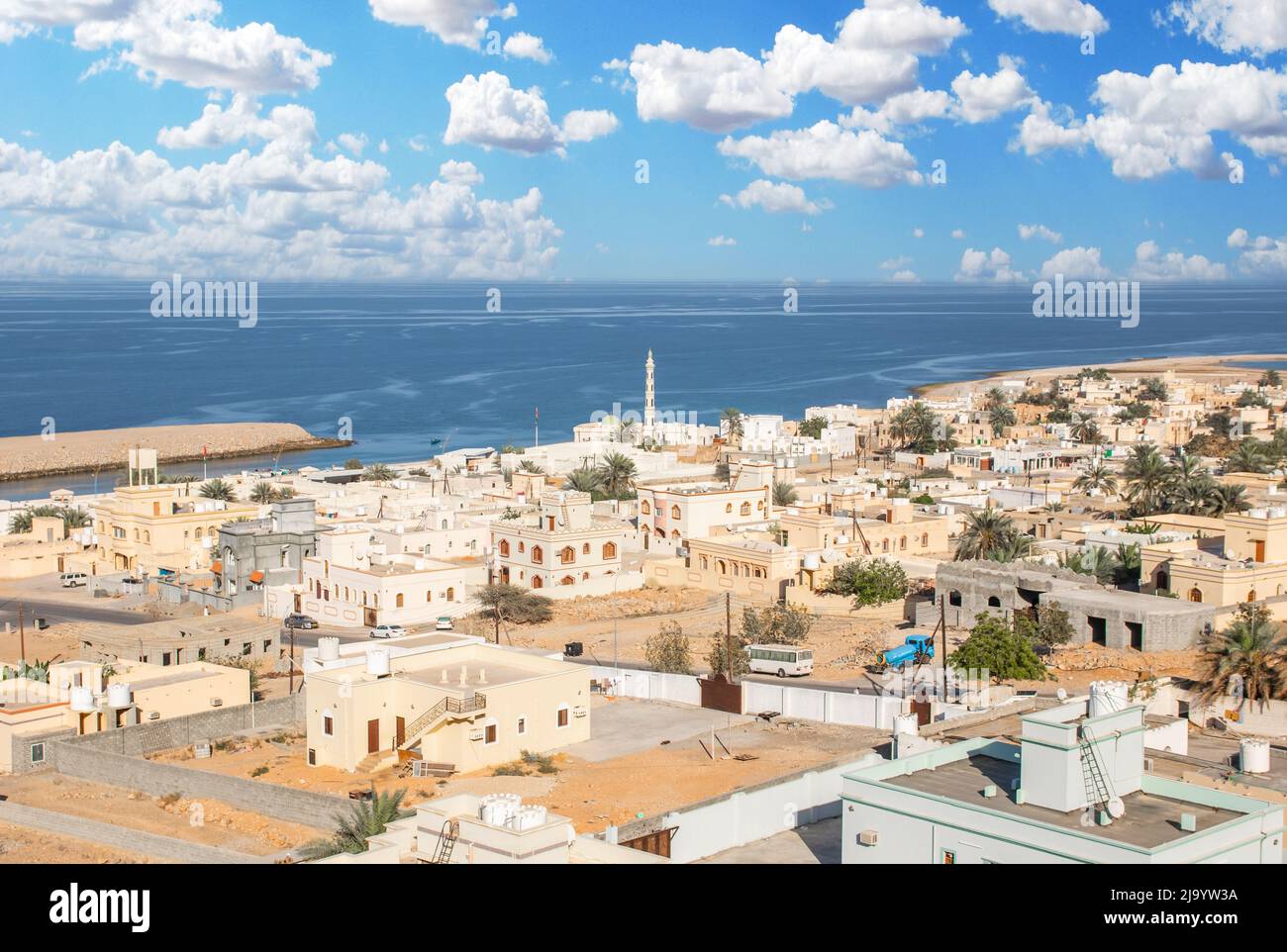 Surrounded by the green waters of the arabic sea, Oman displays dozens ...