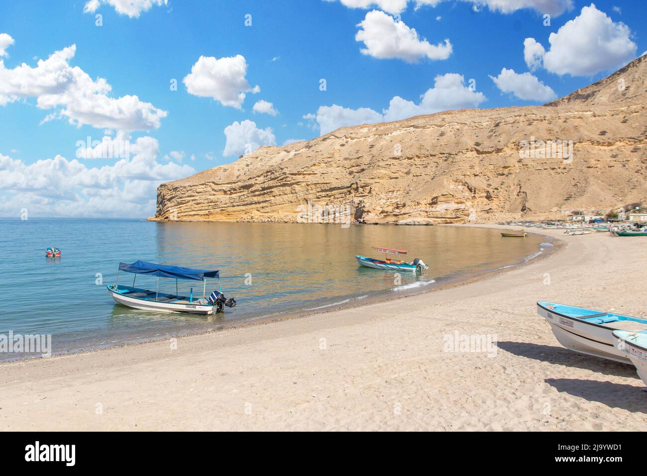 Surrounded by the green waters of the arabic sea, Oman displays dozens ...