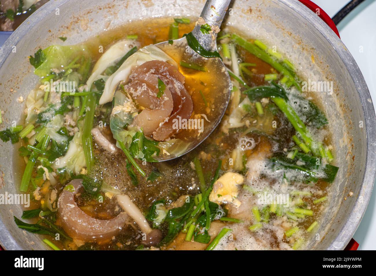 Preparing sukiyaki hi-res stock photography and images - Alamy