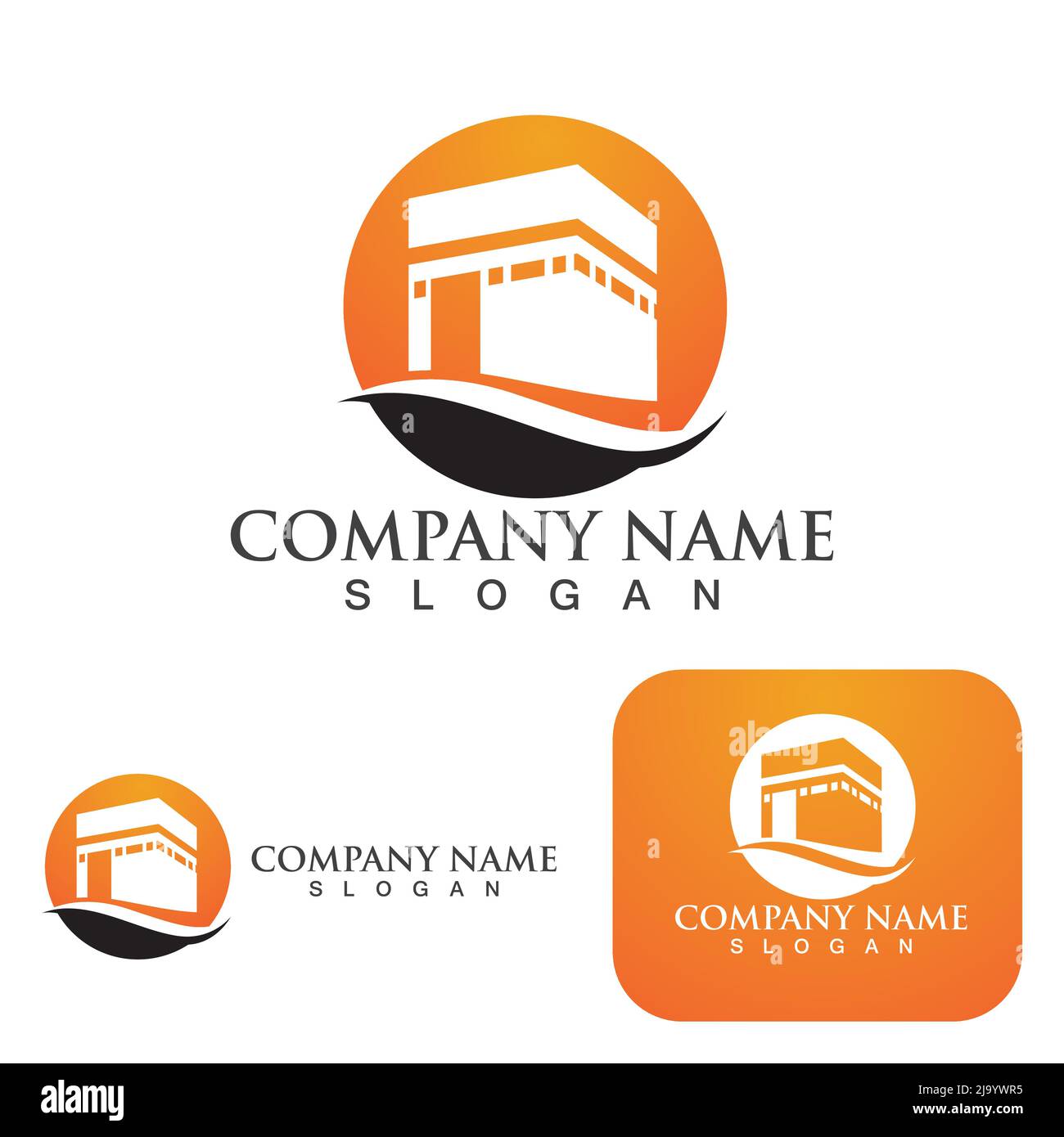 Kaaba logo and symbol vector element Stock Vector Image & Art - Alamy