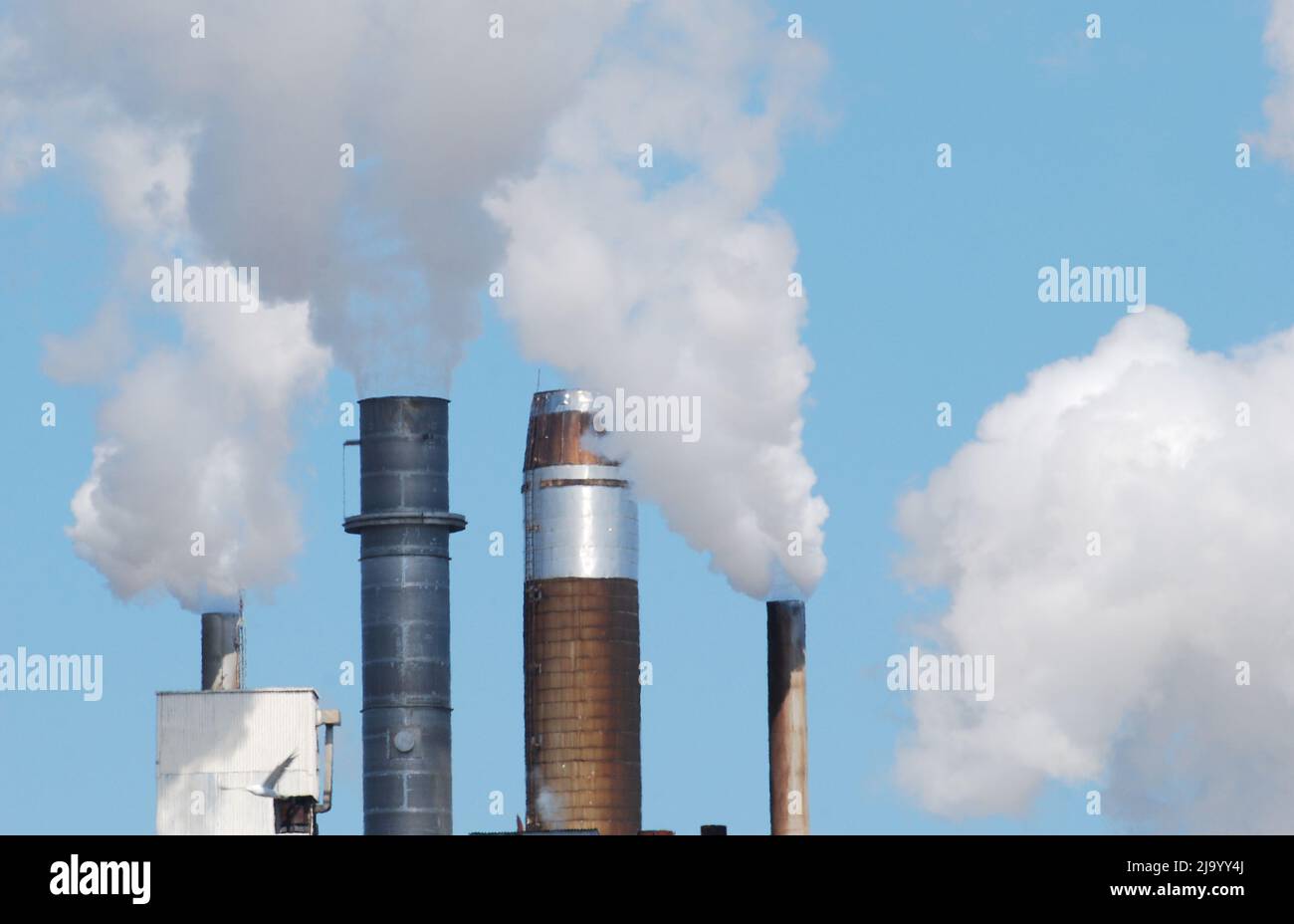 Industrial Scene in the Pacific Northwest Stock Photo - Alamy