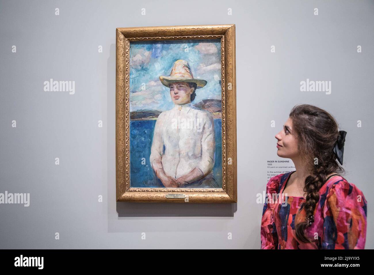 London UK 26 May 2022 Inger in Sunshine 1888 One of the most important ...