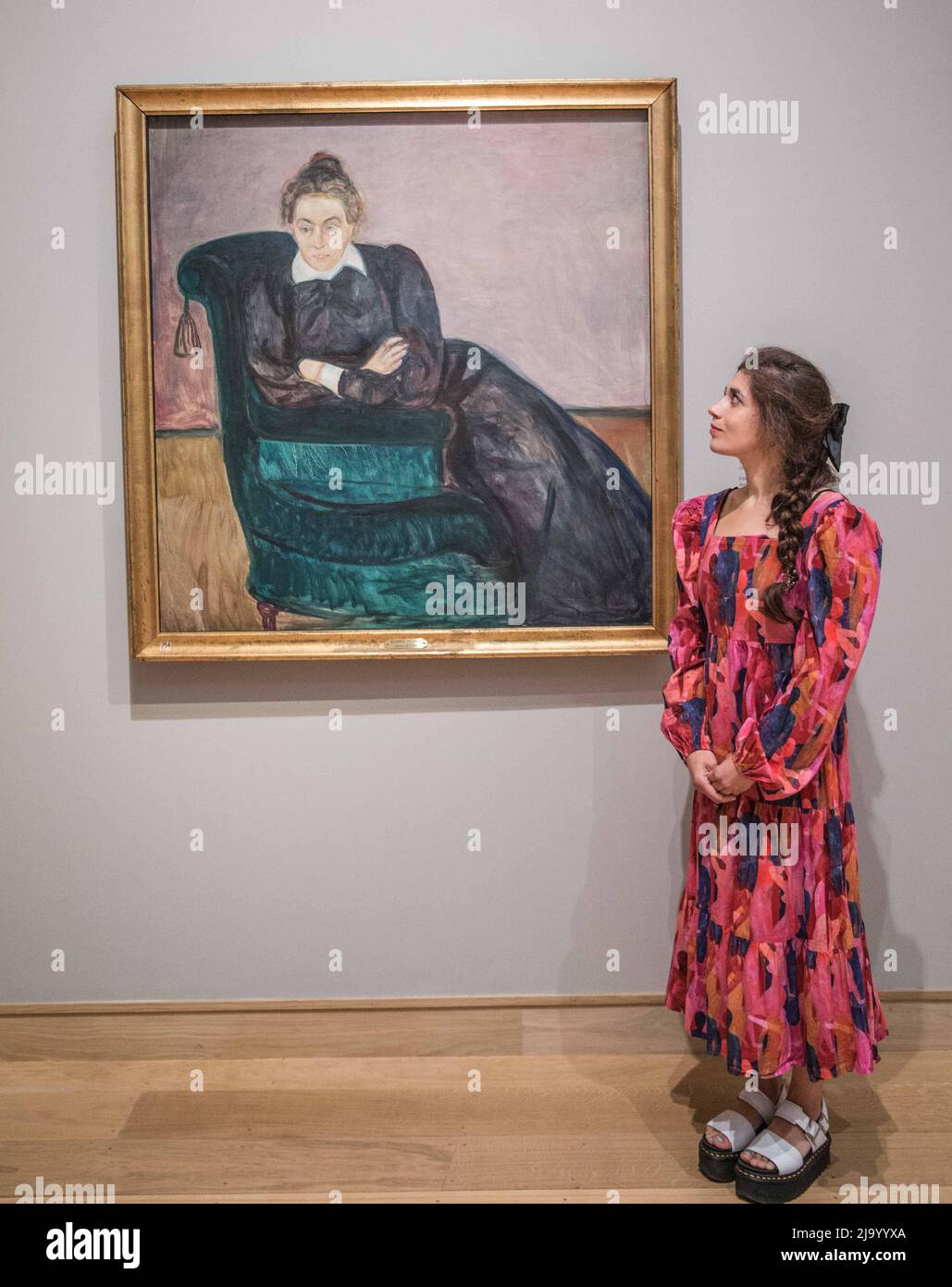London UK 26 May 2022 Marie Helene Holmboe 1898 One of the most ...
