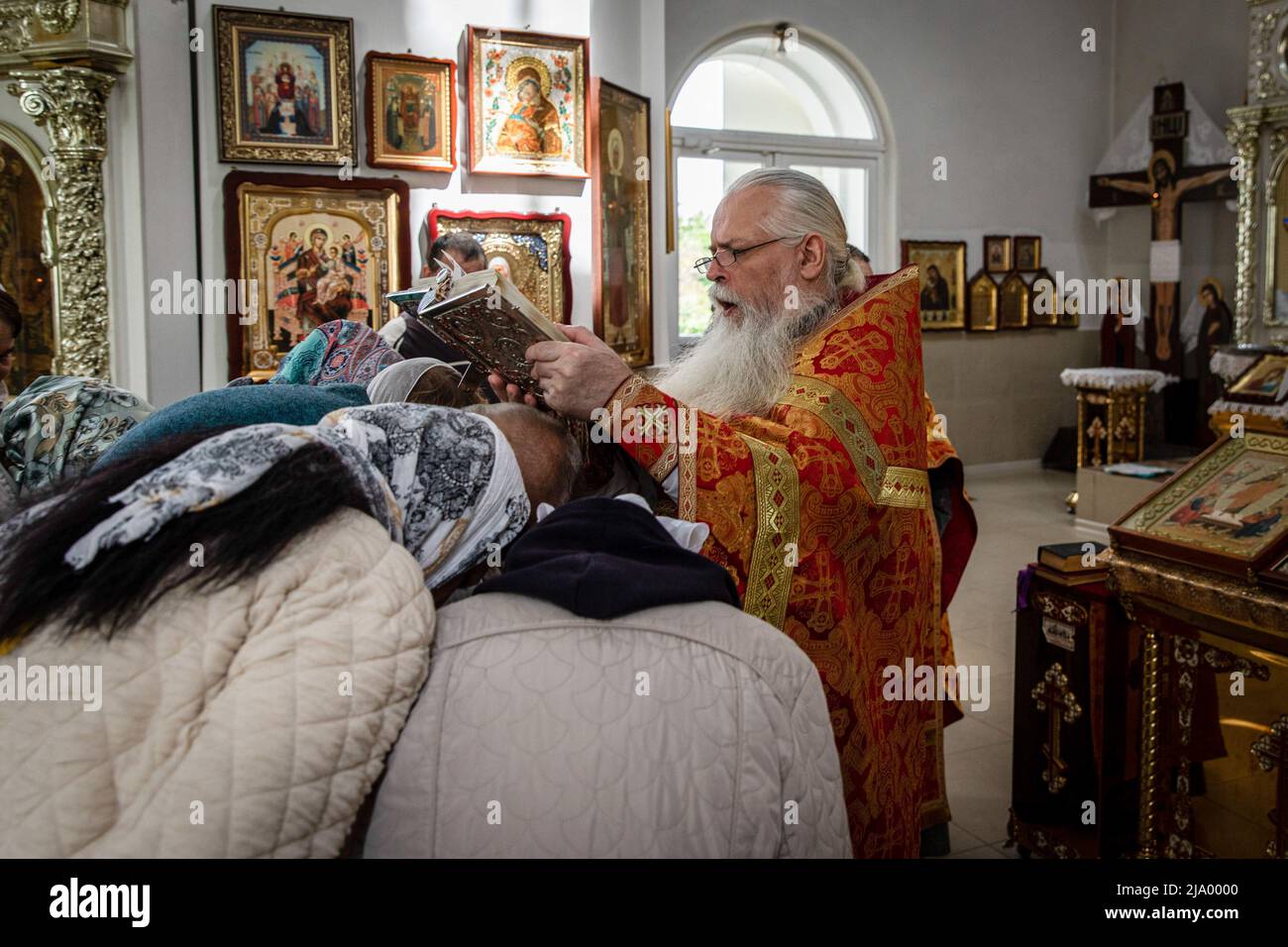 Orthodox Priest Blessing