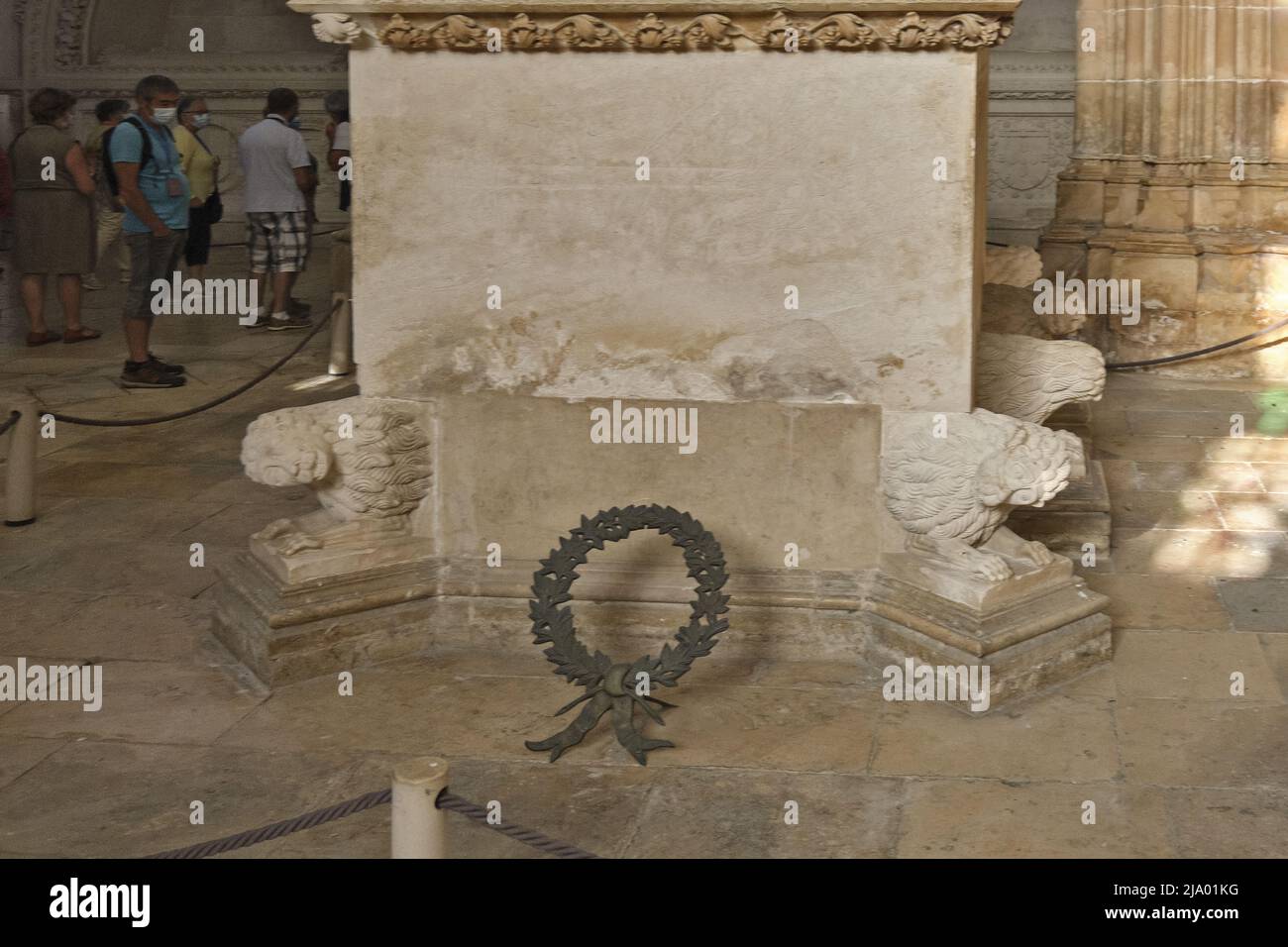 tomb of King John I of Portugal and his wife Philippa of Lancaster in ...