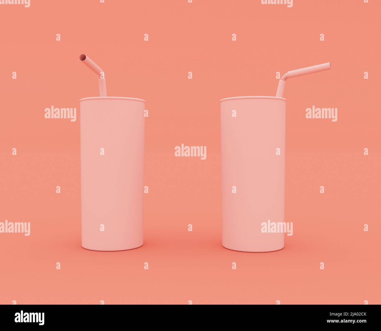 Juice cup straw hi-res stock photography and images - Alamy