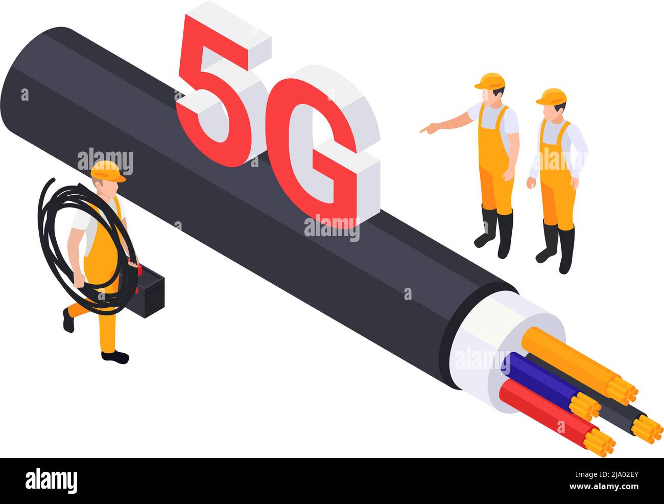 Smartphone ethernet cable Stock Vector Images - Alamy