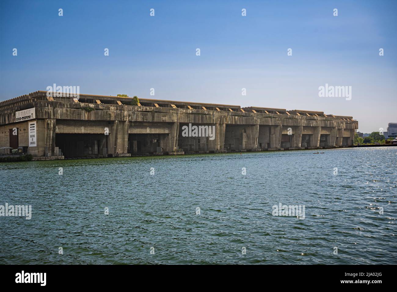 Nazi u boat submarine pens hi-res stock photography and images - Alamy