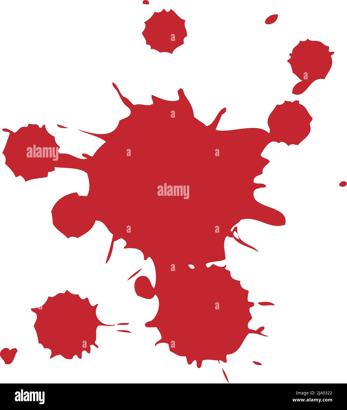 Realistic blood splat hi-res stock photography and images - Alamy