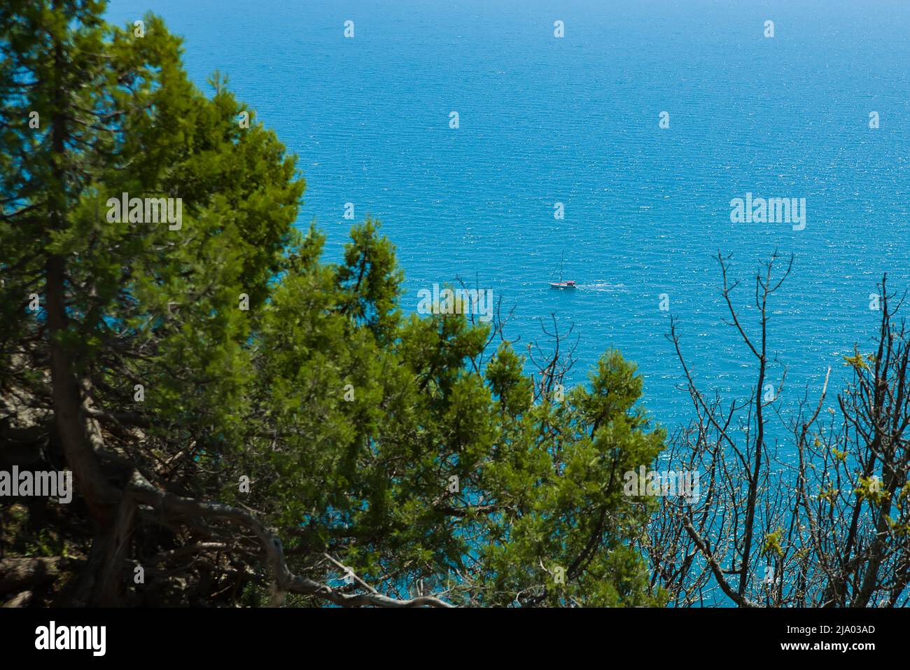 Black sea yalta against backdrop hi-res stock photography and images ...