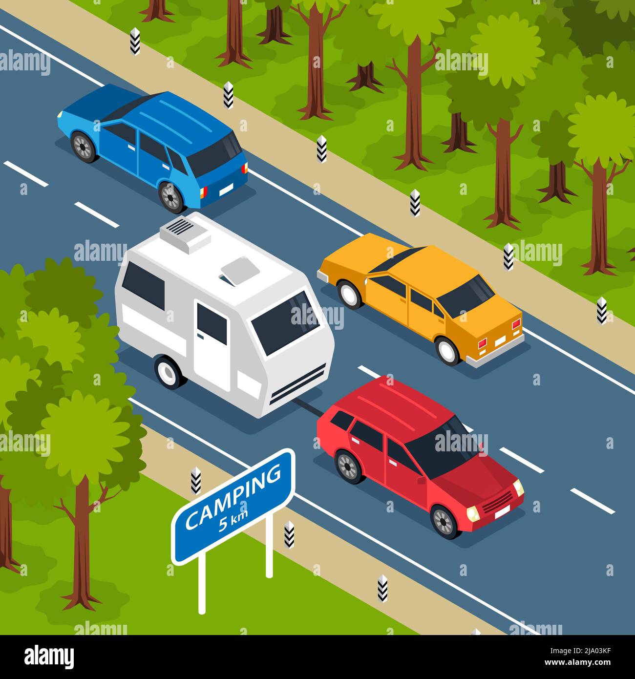 Cars square Stock Vector Images - Alamy