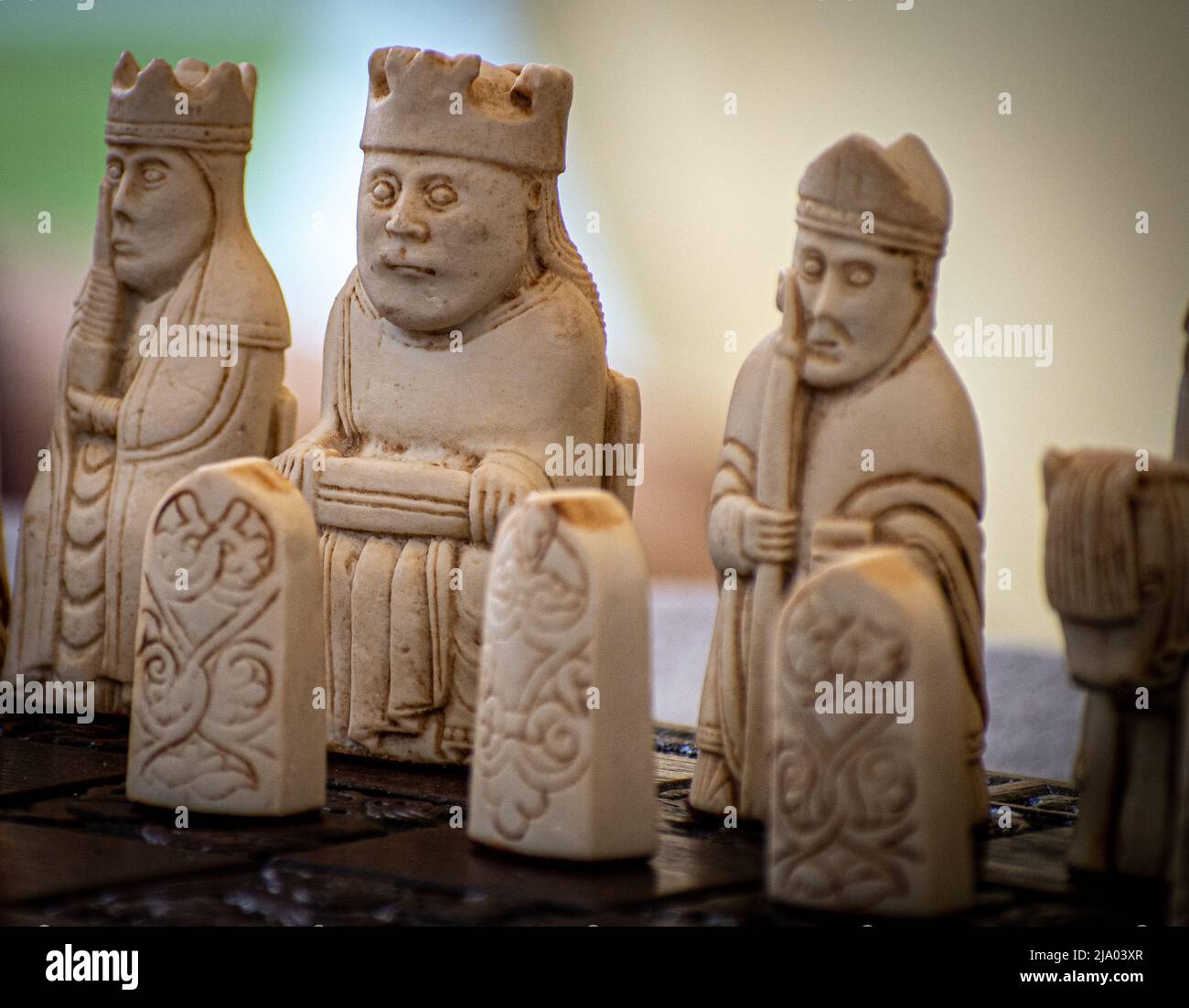 Medieval chess pieces hi-res stock photography and images - Alamy