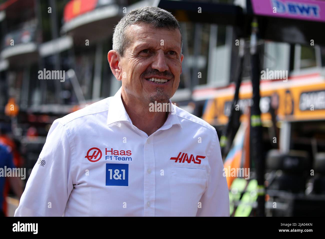 Monaco, Monaco. 26th May, 2022. Gunther Steiner, team principal of Haas ...