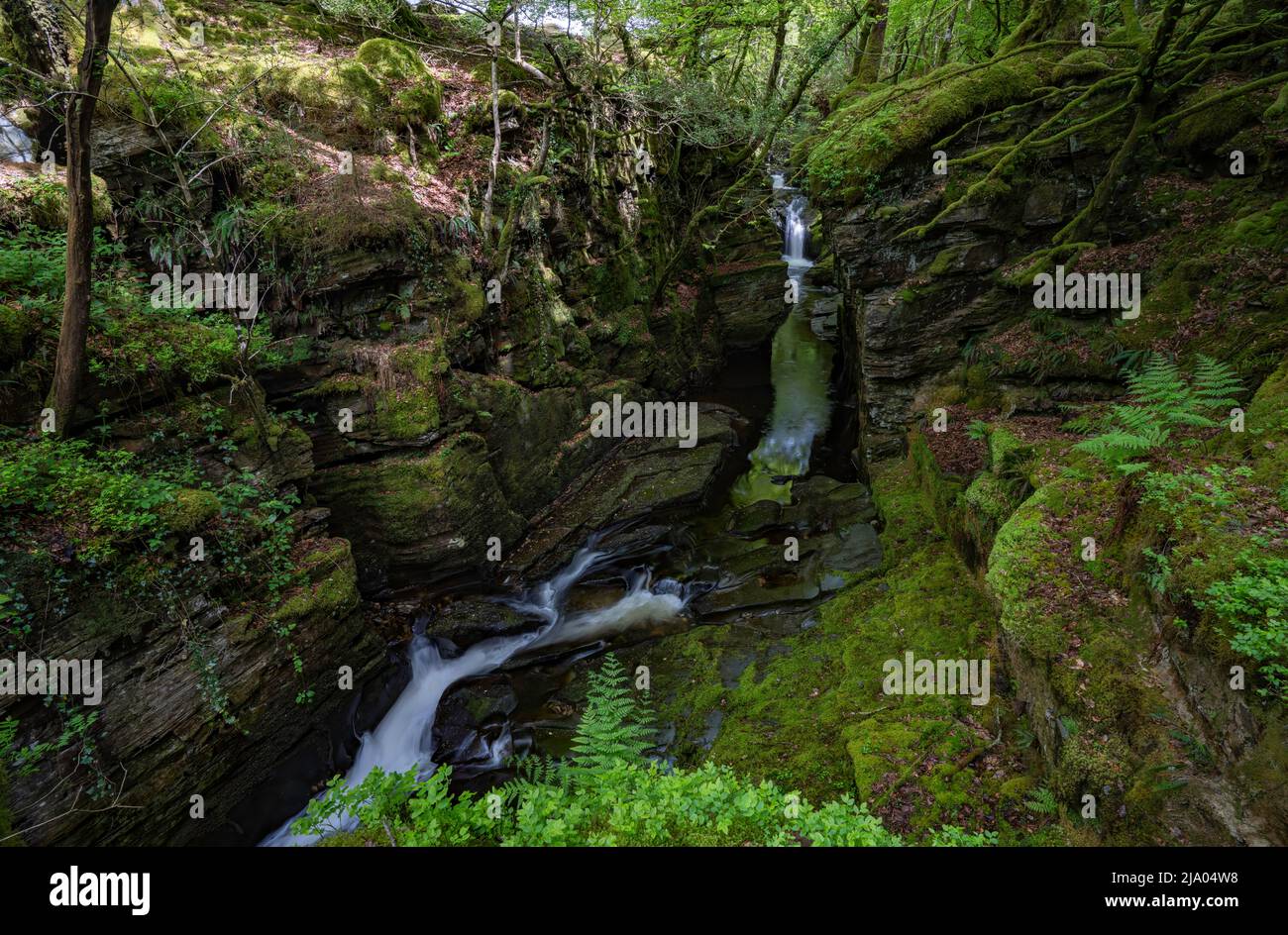 Cynfal waterfall hi-res stock photography and images - Alamy