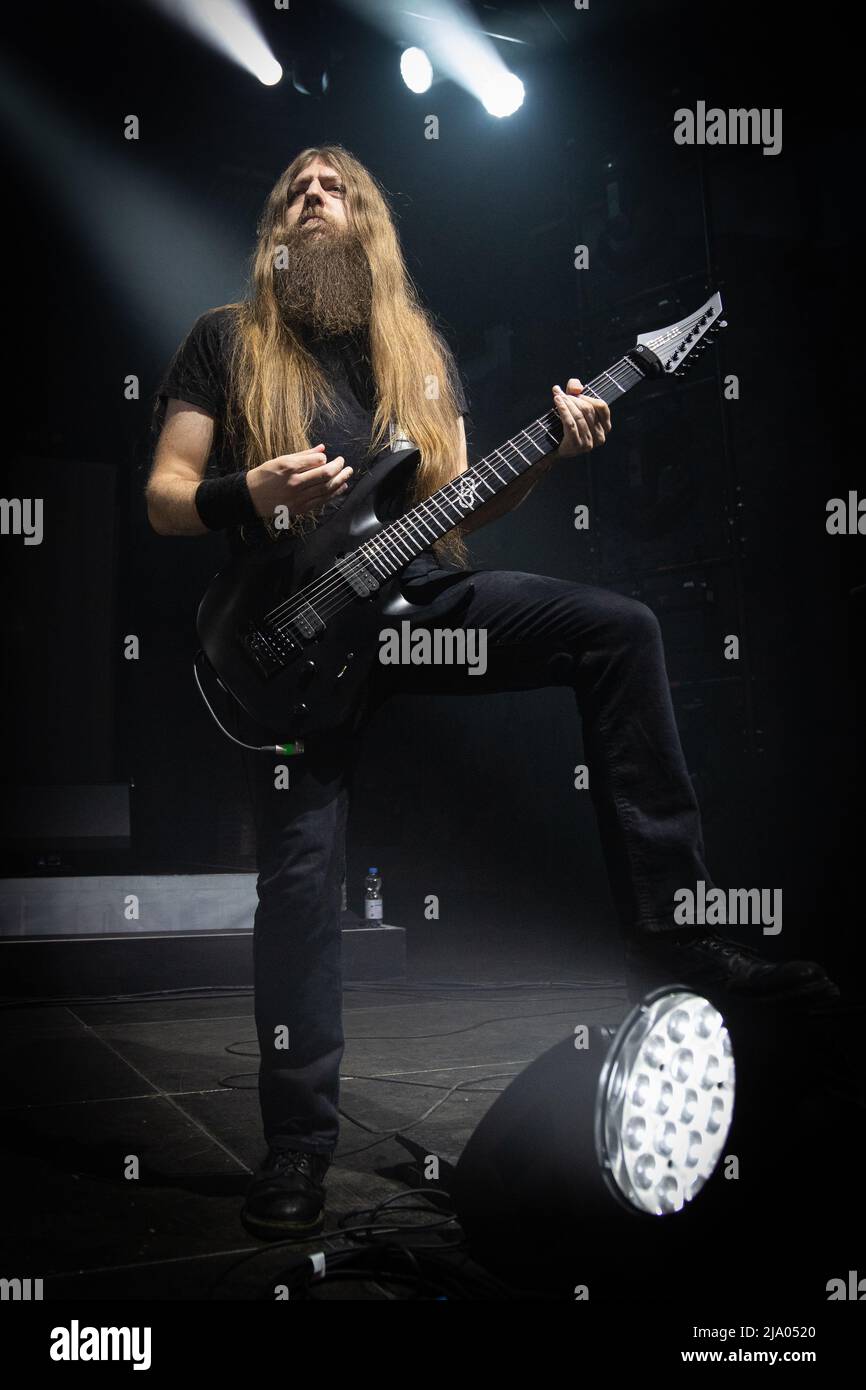 Trondheim, Norway. 20th, May 2022. Guitarist Stephen Platt performs ...