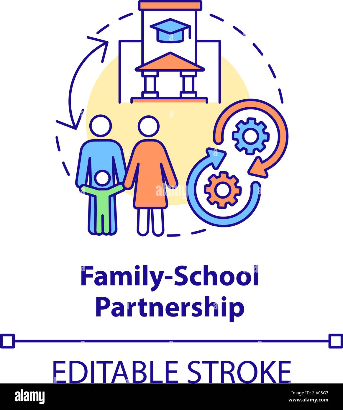 Family inclusion Stock Vector Images - Alamy