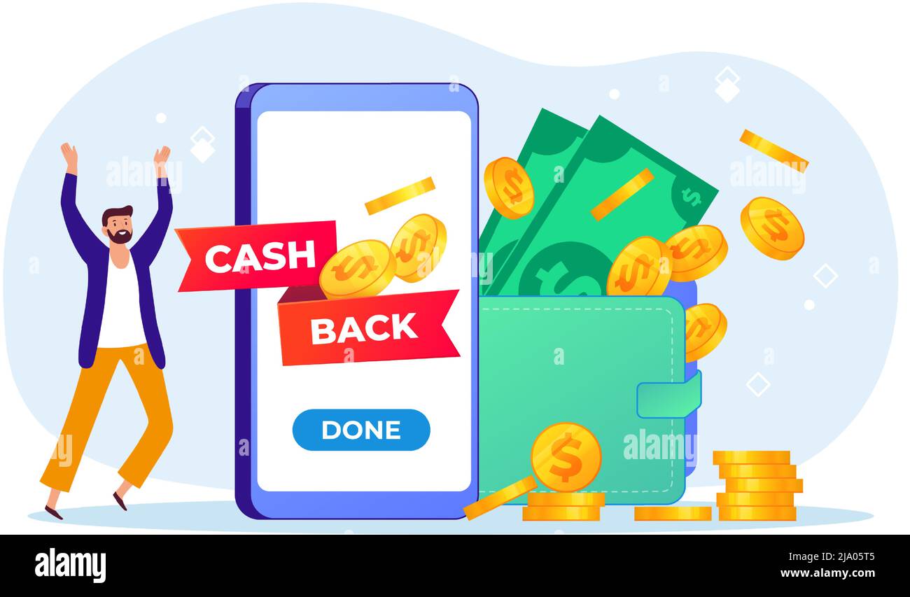 Cartoon happy man hi-res stock photography and images - Alamy