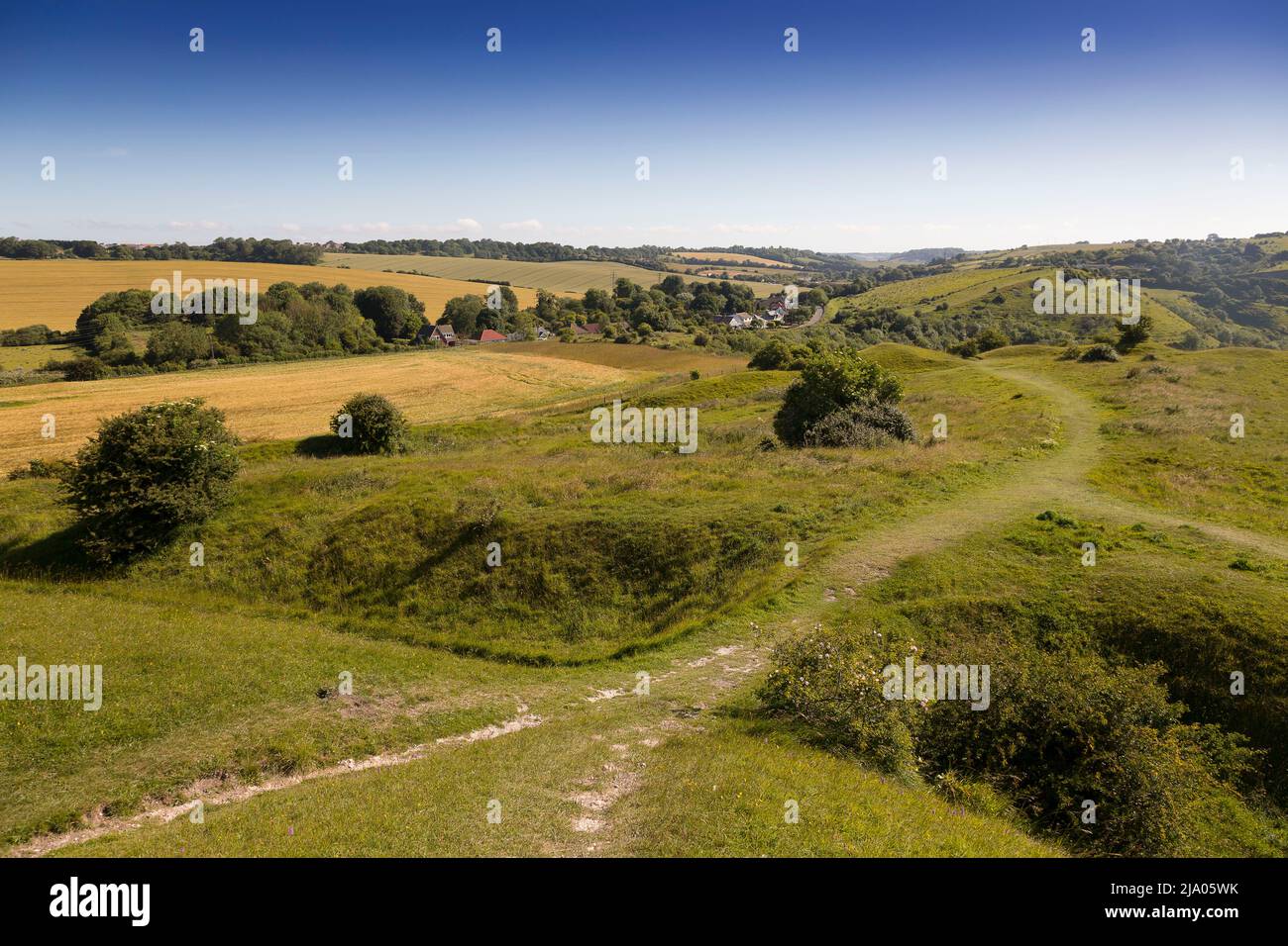 Folkestone uk aerial hi-res stock photography and images - Alamy