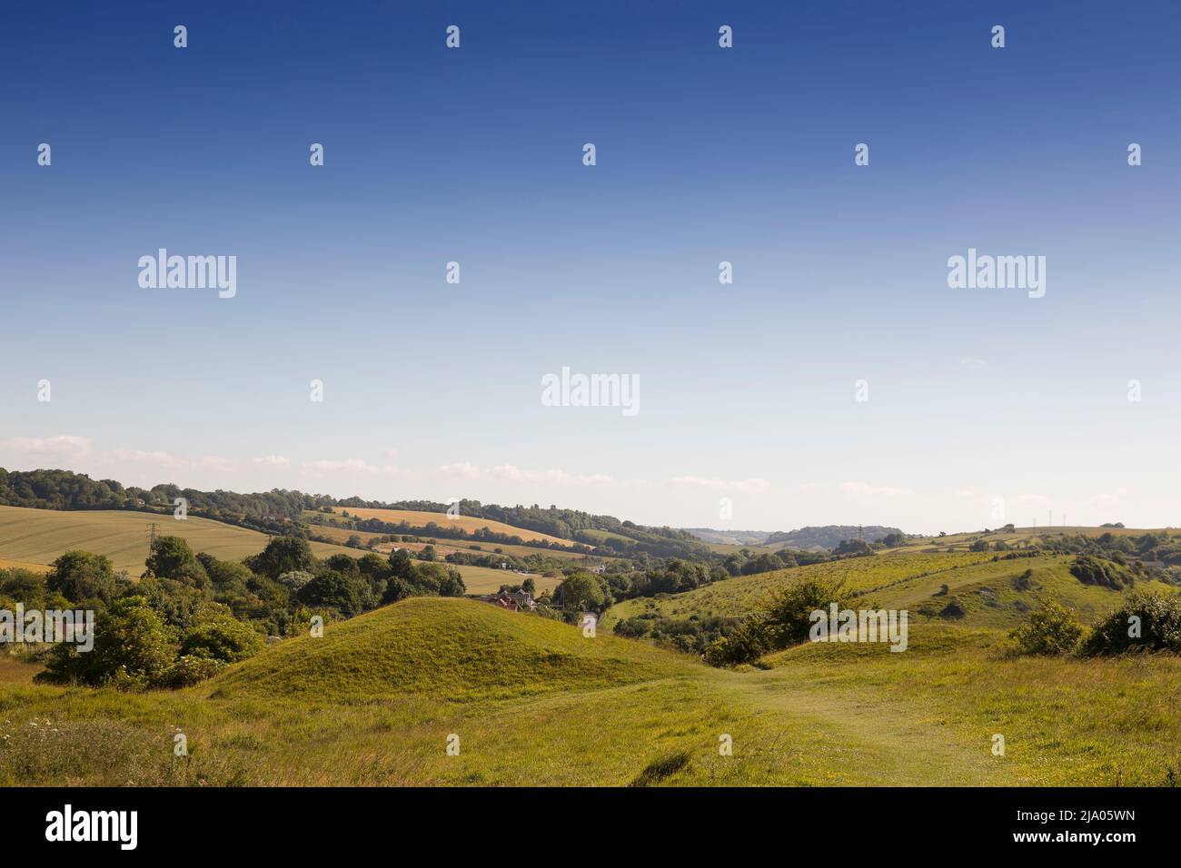 Folkestone uk aerial hi-res stock photography and images - Alamy