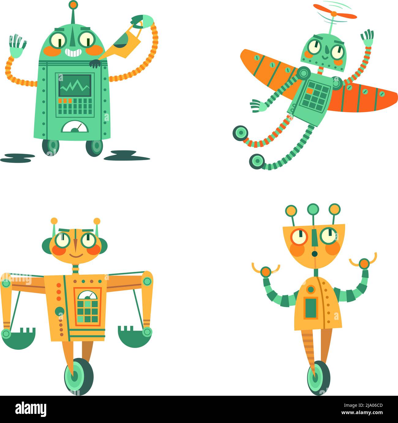 Alien mechanical Cut Out Stock Images & Pictures - Alamy