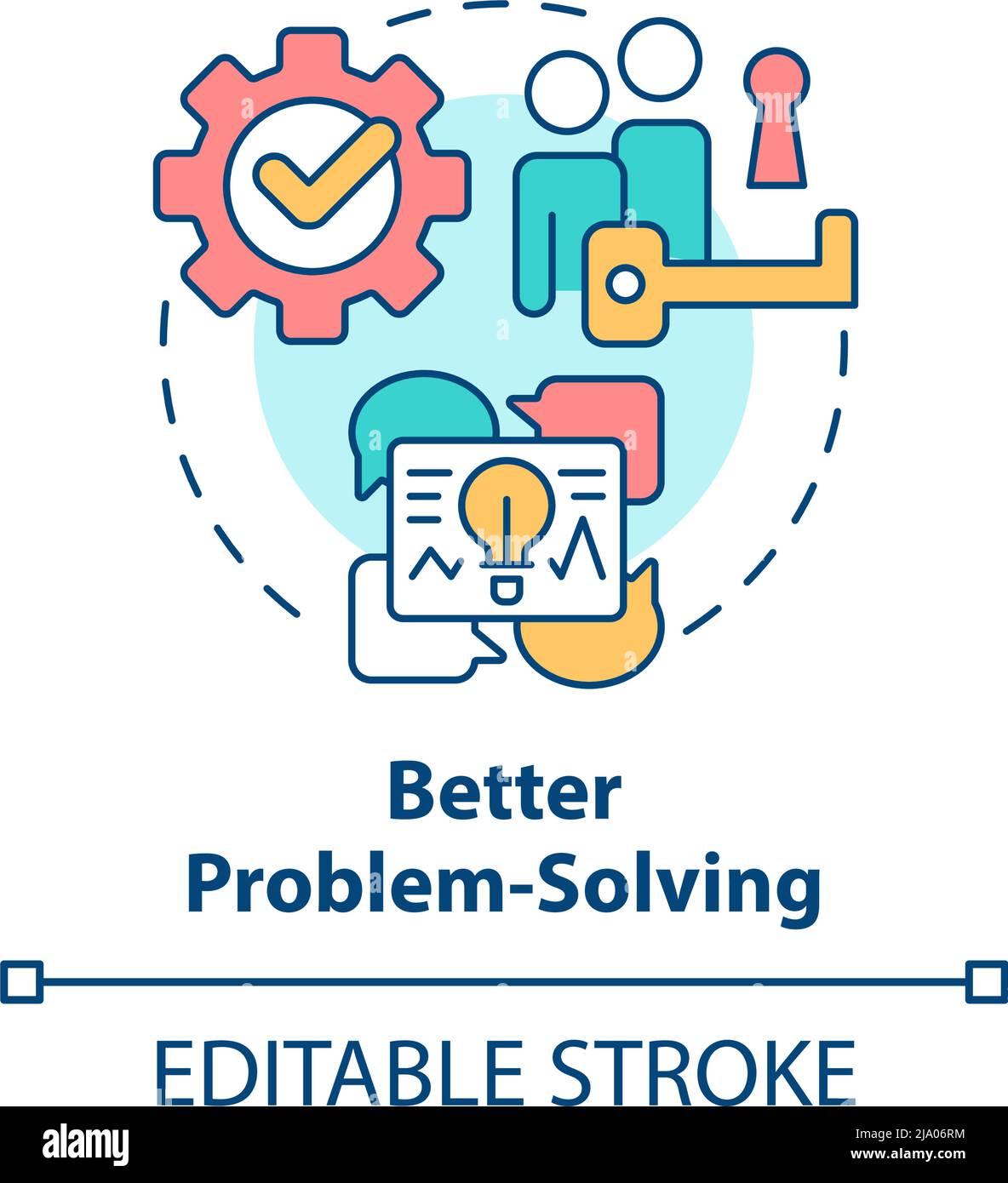 Better problem-solving concept icon Stock Vector Image & Art - Alamy Better problem-solving concept icon Stock Vector Image & Art - Alamy