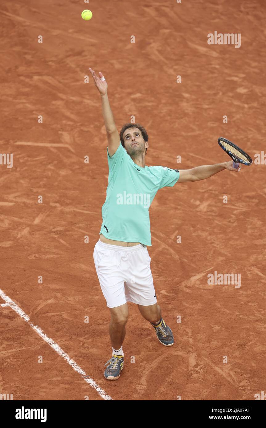 Albert Ramos-Vinolas of Spain during day 4 of the French Open 2022, a ...