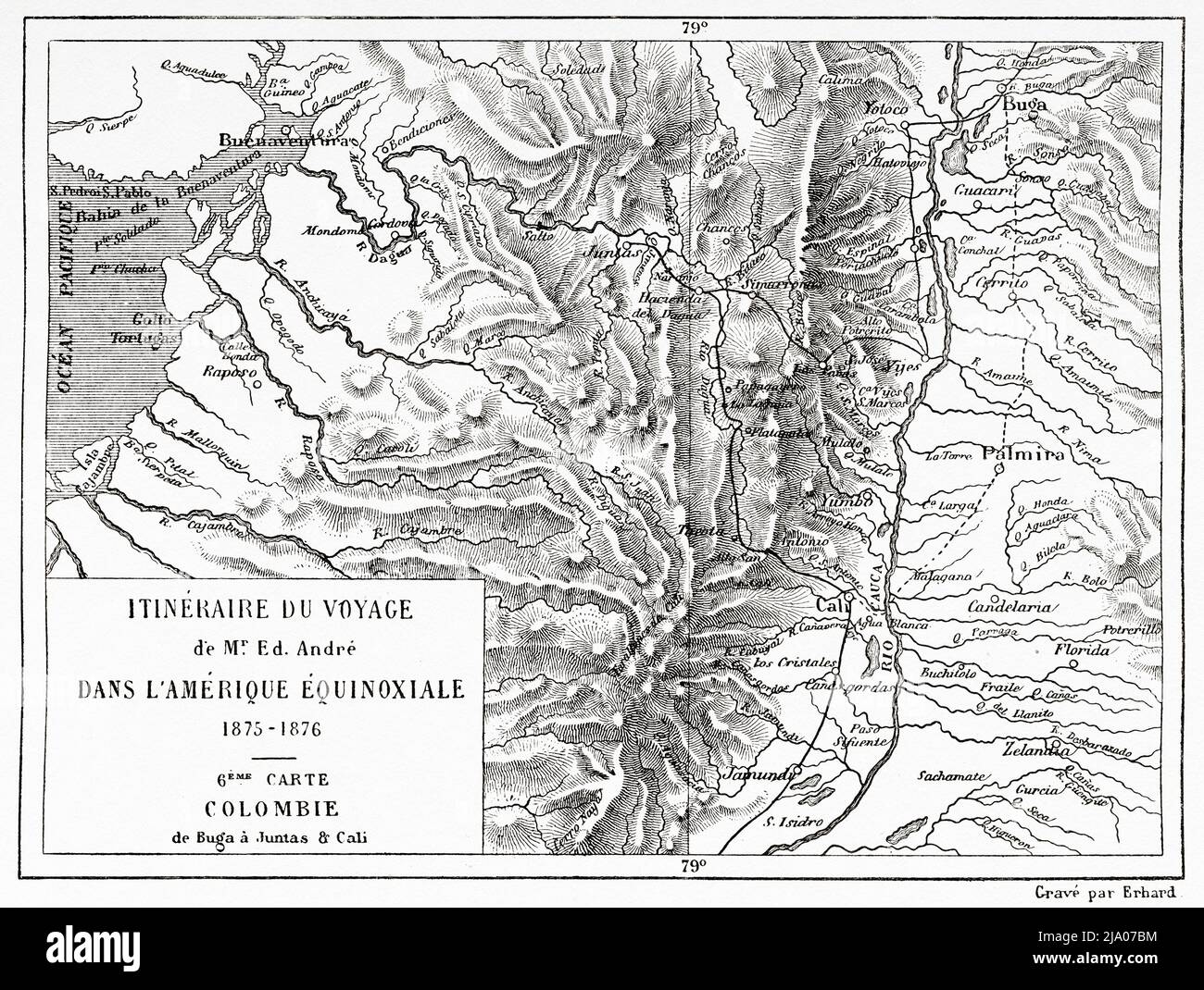Map of colombia 1800s hi-res stock photography and images - Alamy