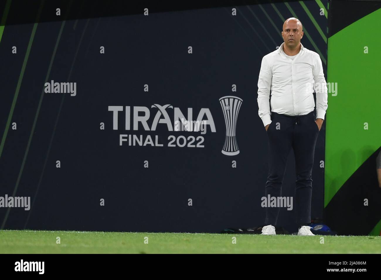 Arne Slot Coach (Feyenoord) during the Uefa European Conference League ...