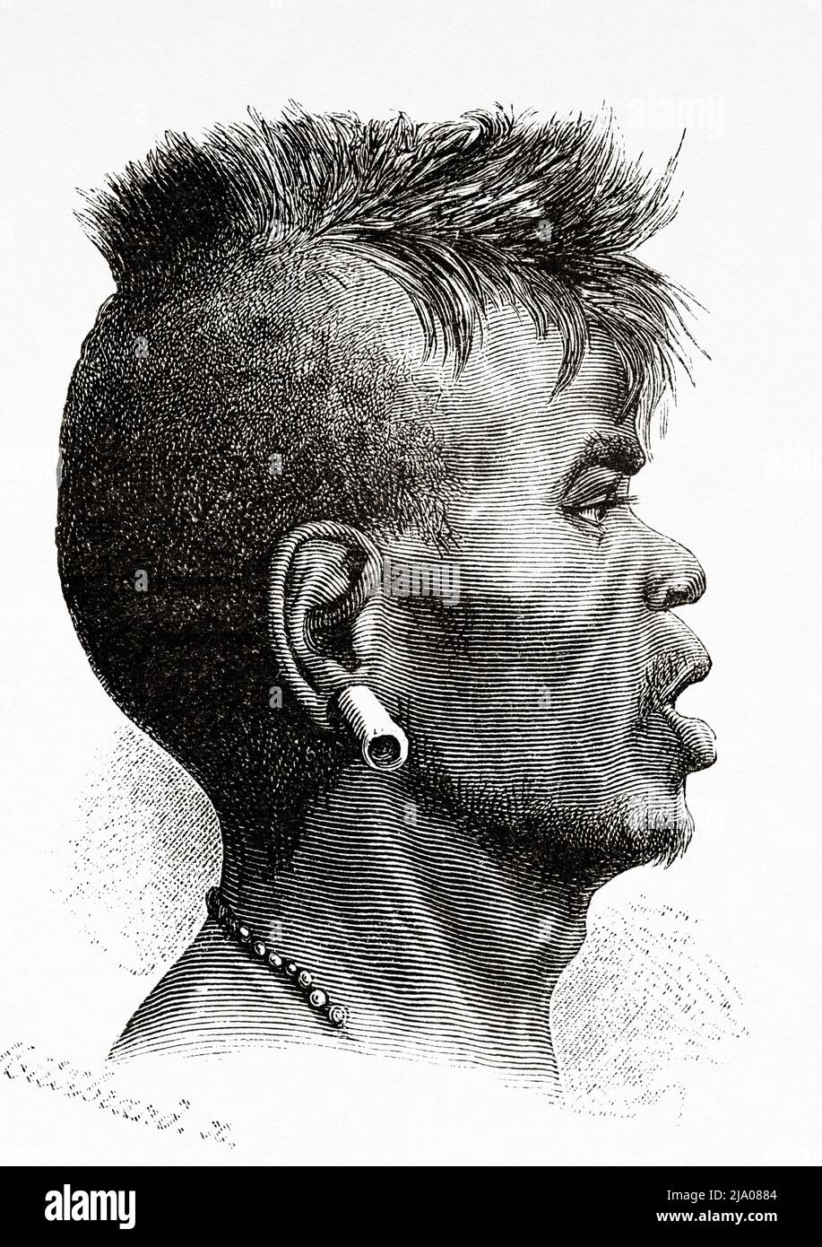 Indo chinese tribe hi-res stock photography and images - Alamy