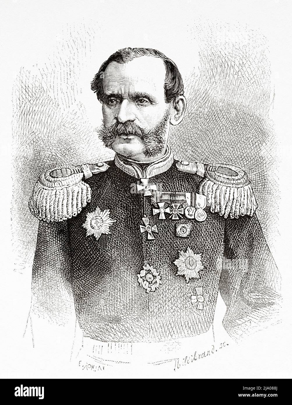 Gerasim Alexeyevich Kolpakovsky (1819-1896) russian army general ...
