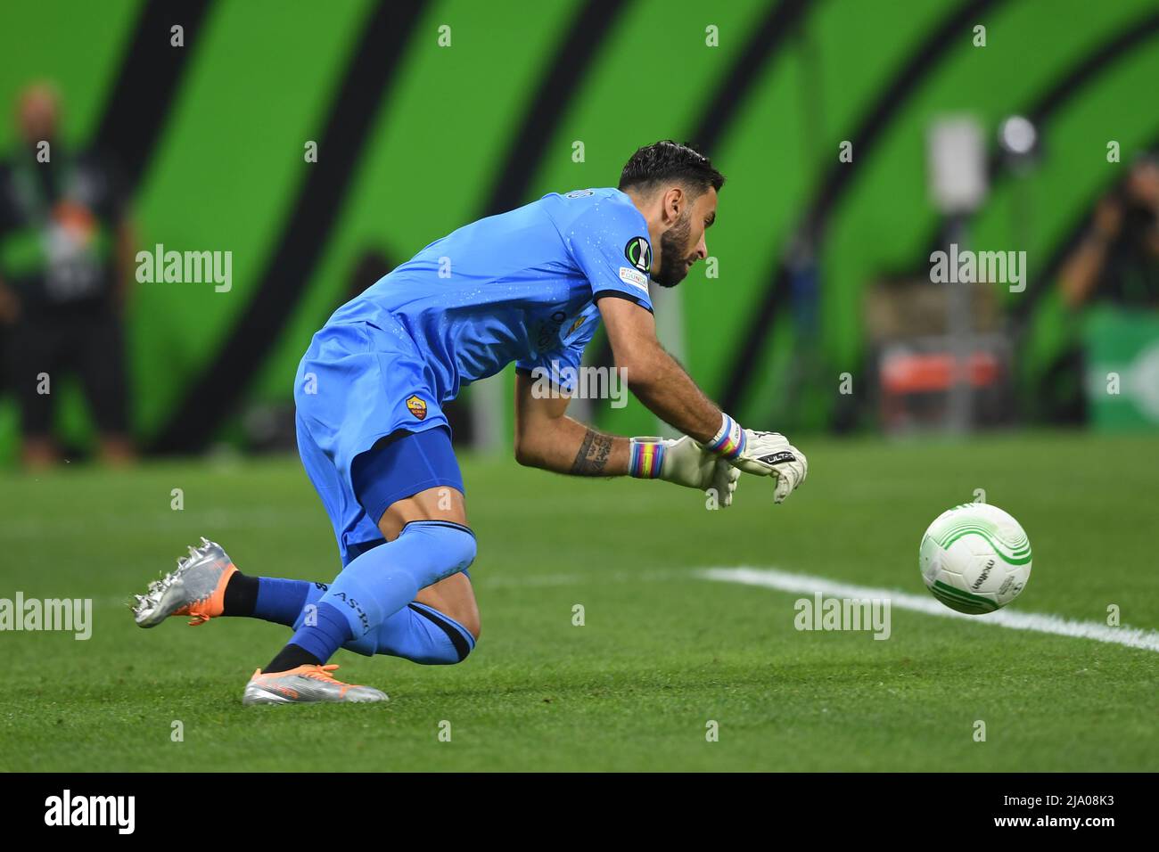 Rui Patricio (Roma) during the Uefa European Conference League 2021 ...