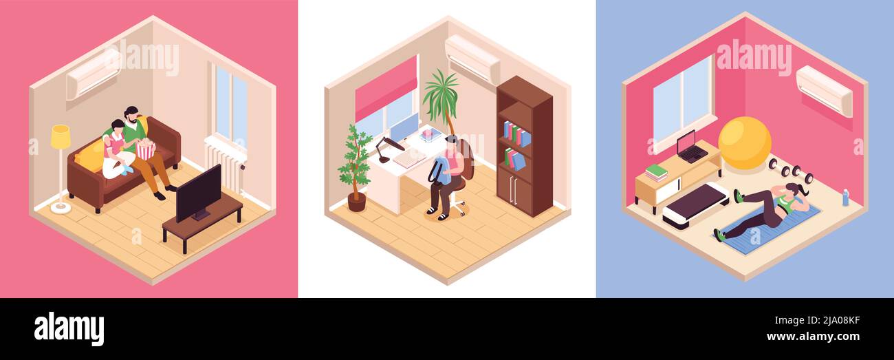 Neighbors concept set with interior symbols isometric isolated vector ...