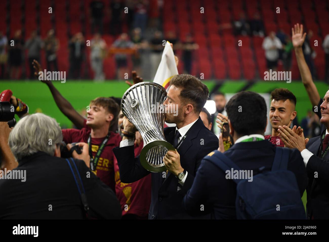 Ryan Friedkin (Roma) during the Uefa European Conference League 2021 ...