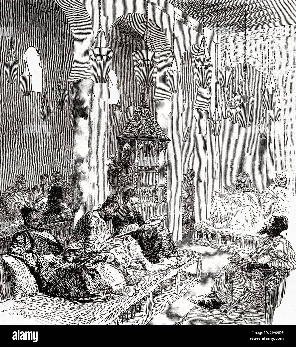 Ibn Danan Synagogue at Fez, Fes el Bali, Morocco. North of Africa ...
