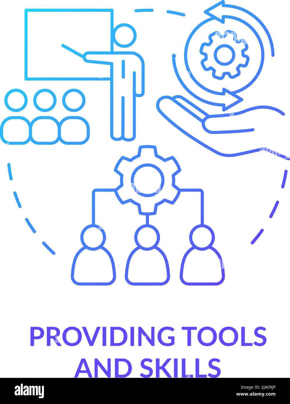 Providing training Cut Out Stock Images & Pictures - Alamy