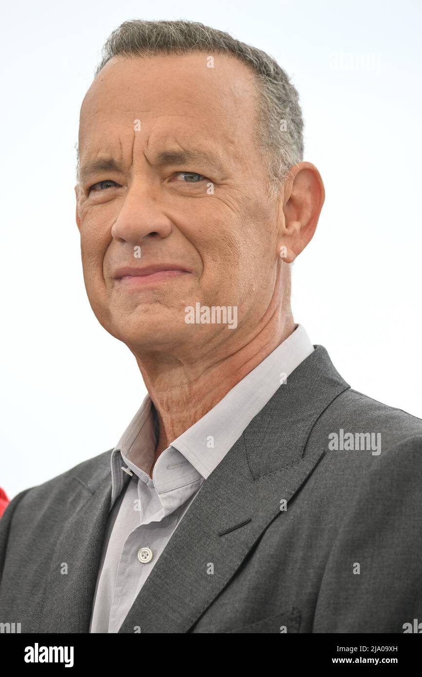 Tom Hanks attending the photocall of the movie Elvis during the 75th ...