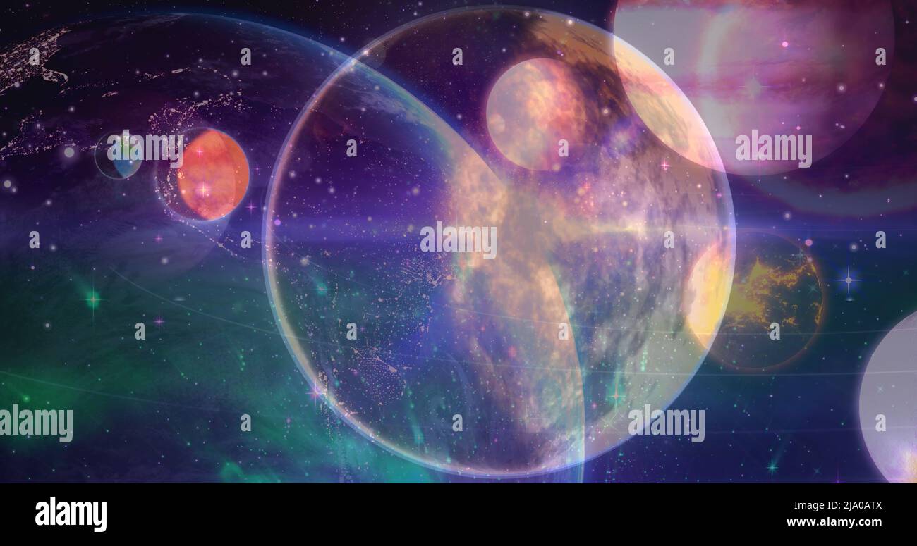 Animated galaxy hi-res stock photography and images - Alamy