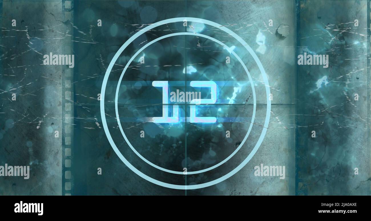 Digital animated Countdown image Stock Photo - Alamy