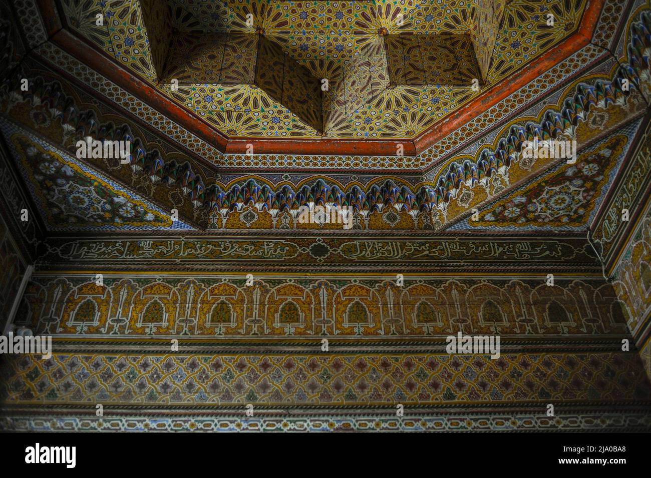 Dar El Bacha Museum of Confluences in Marrakesh. It is a magestic ...