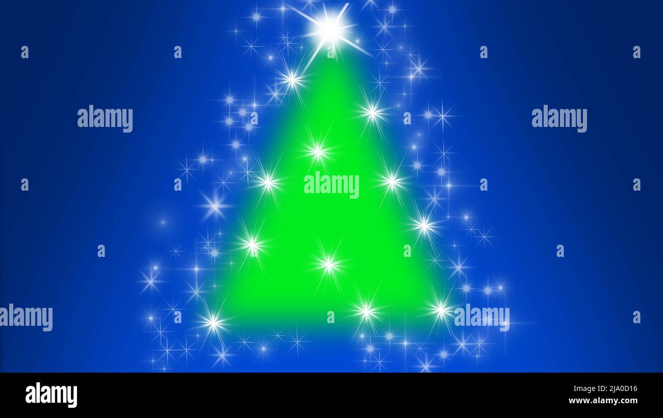 Imagine with Christmas tree, for wishes by Stock Photo - Alamy