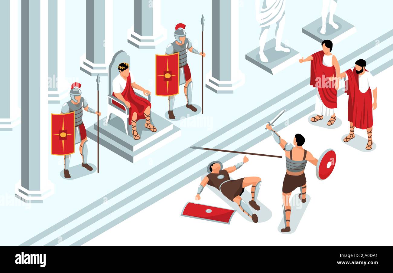 Gladiator room Stock Vector Images - Alamy