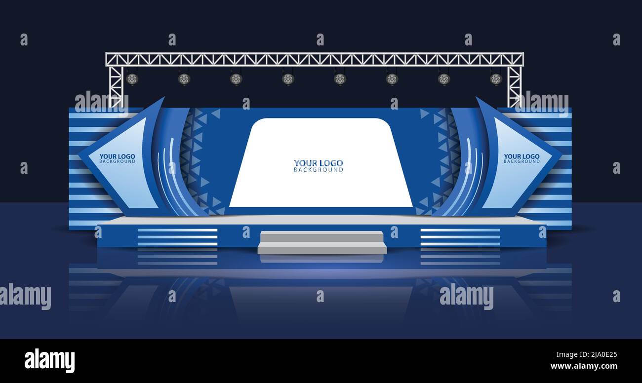 Led screen meeting Stock Vector Images - Alamy