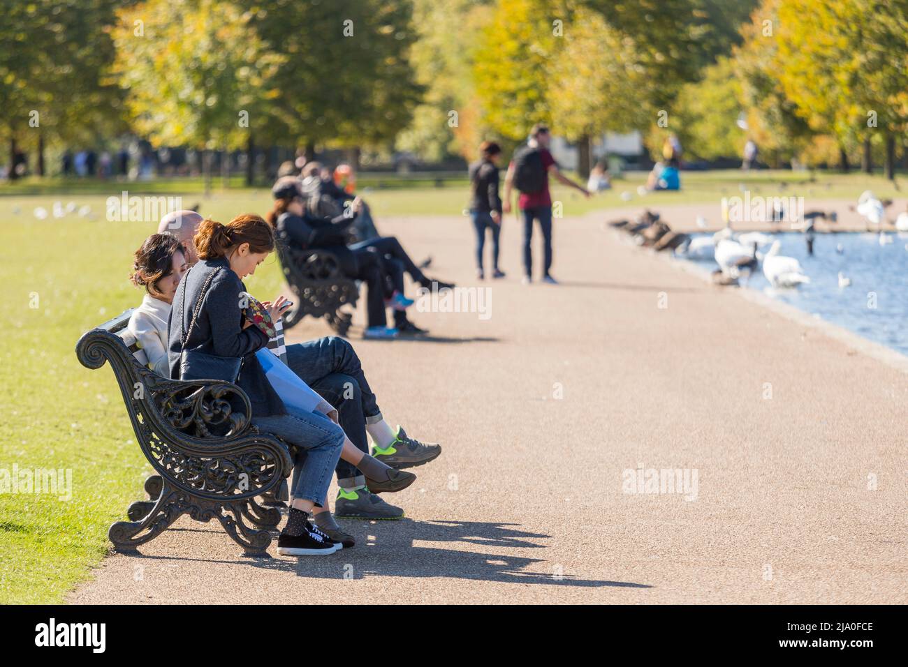 Kensignton park hi-res stock photography and images - Alamy