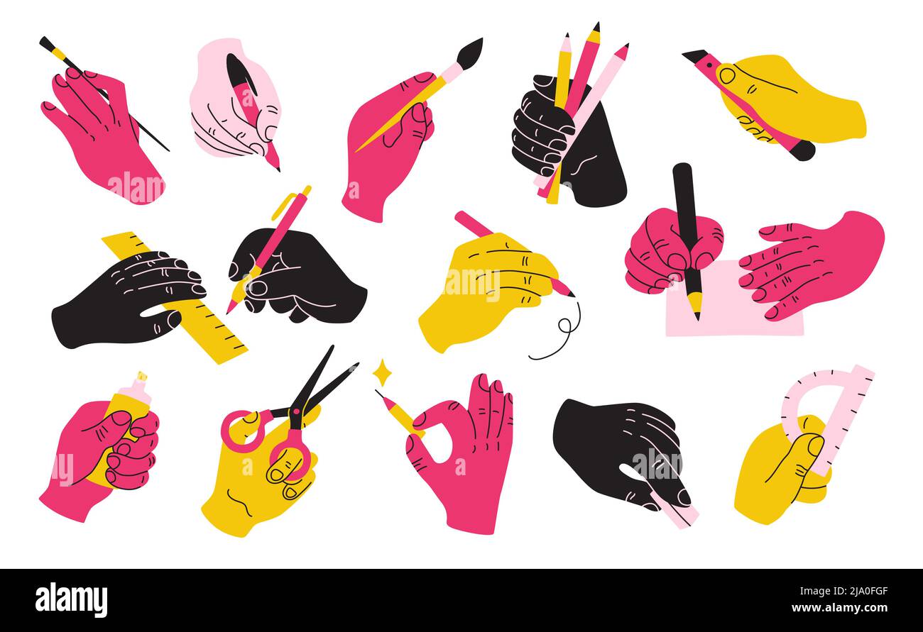 Marker arms Stock Vector Images - Alamy