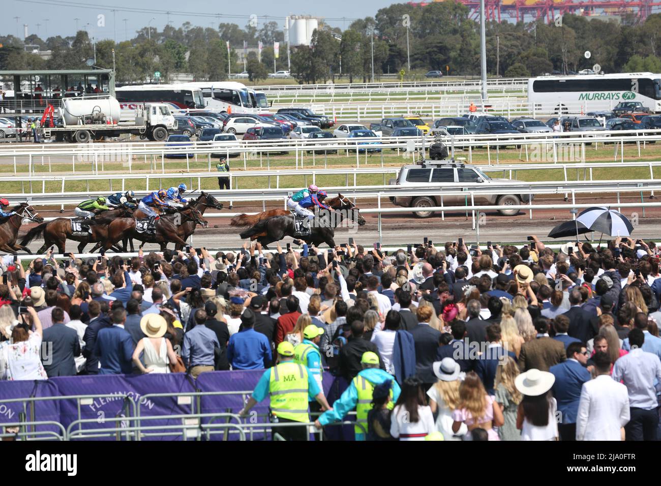 2018 Melbourne Cup Carnival - Lexus Melbourne Cup Day Stock Photo - Alamy