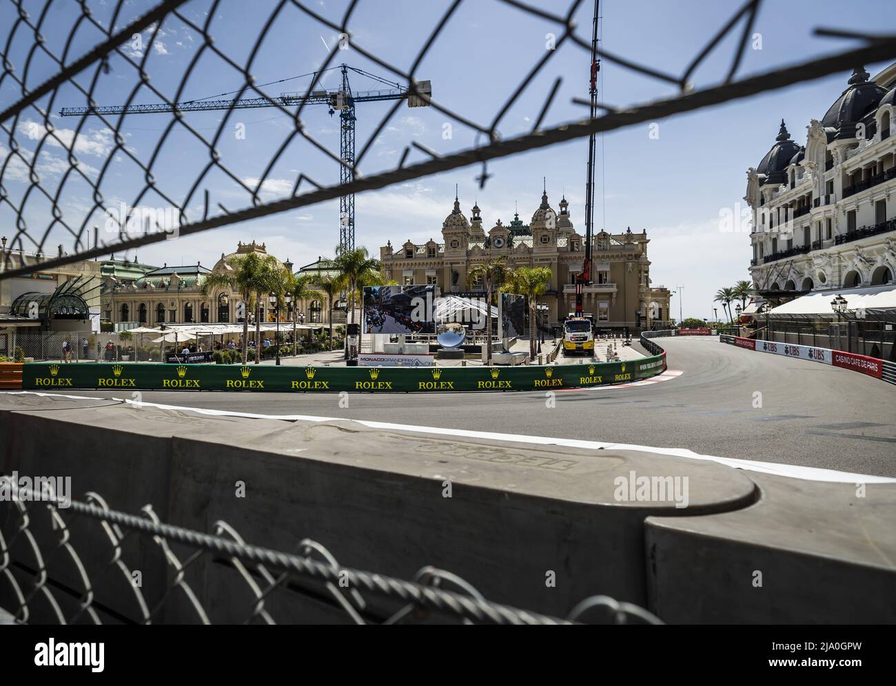 2022-05-26 11:55:10 MONTE-CARLO - The F1 circuit of Monaco ahead of the ...