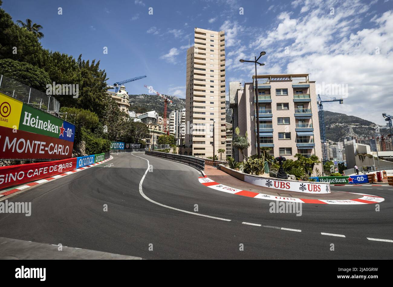 MONTE-CARLO - The F1 circuit of Monaco ahead of the F1 Grand Prix of ...